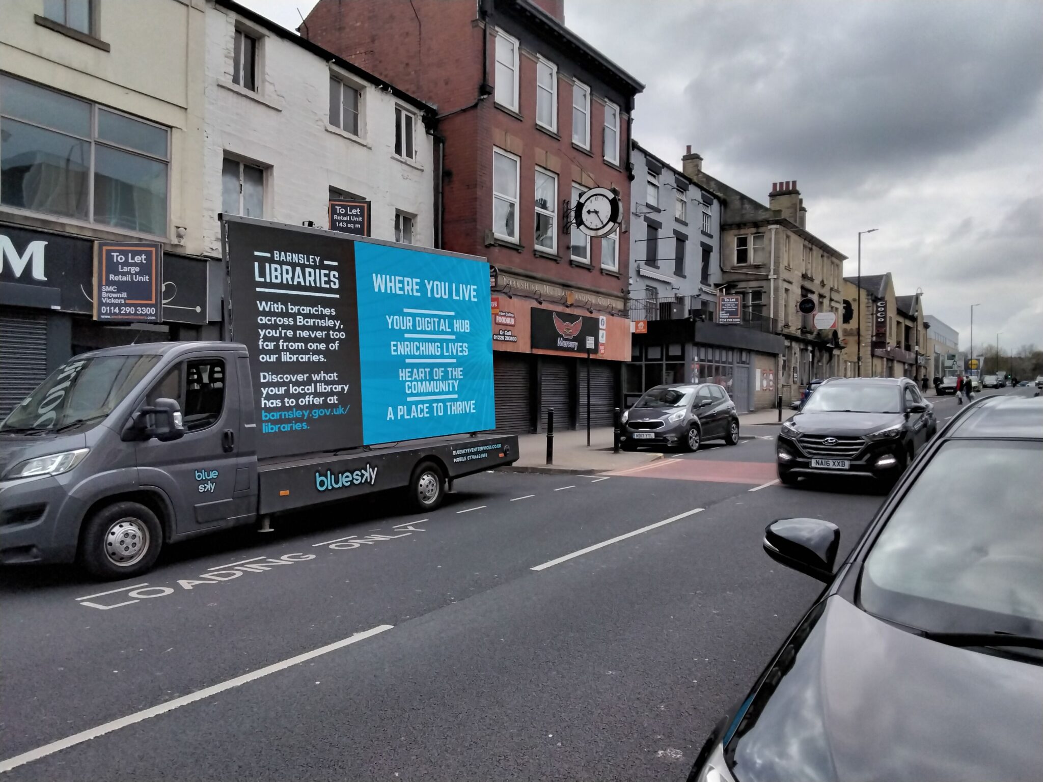 Digital Advertising Vans For Hire | Promotional Advans